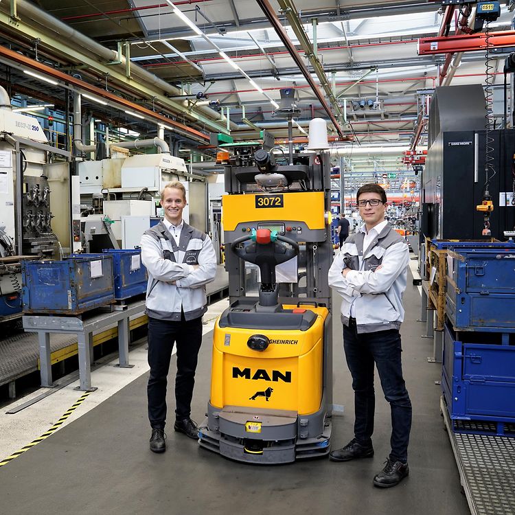 MAN Truck & Bus AG digitalises internal material flow with Jungheinrich.