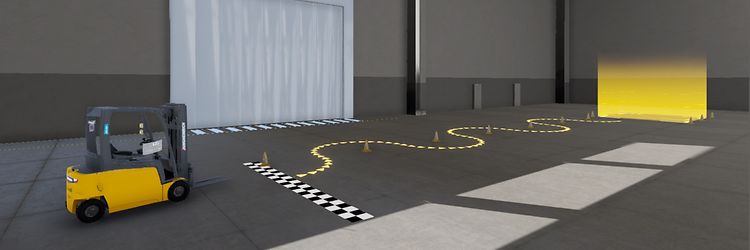 Gabelstapler-Simulator: Effizientes VR-Training | Jungheinrich