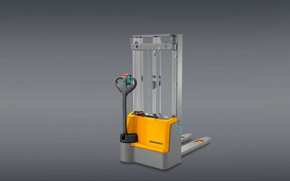 Akumulatorowy wózek widłowy z dyszlem EJC M / EMC | Jungheinrich